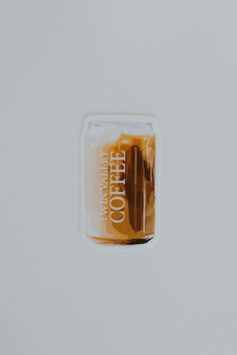 The Cold Brew Sticker – Coffee Decal | Twin Valley Coffee